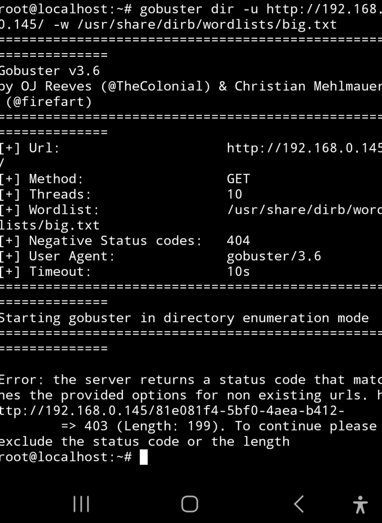 Gobuster/dirbを使ってみた | タンス